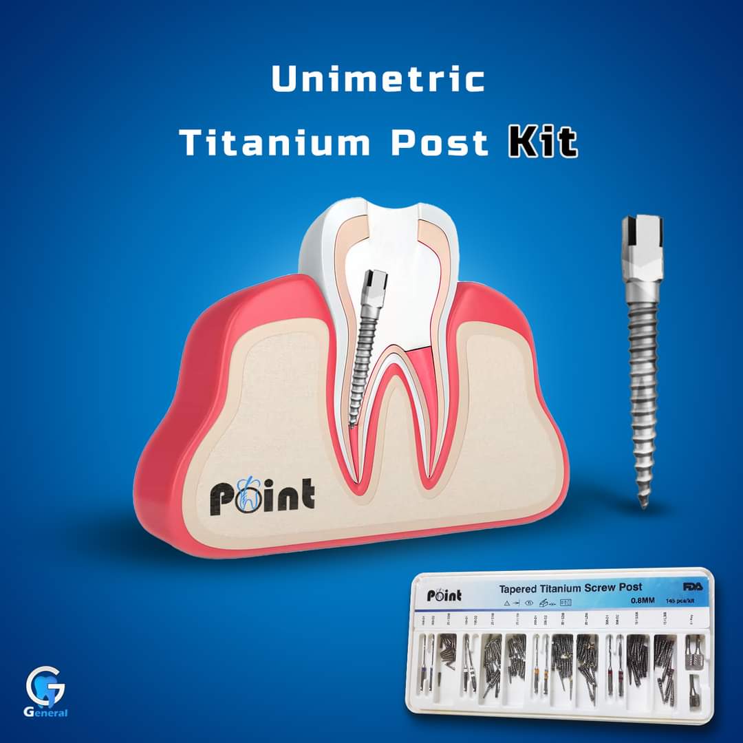 Point UNIMETRIC Titanium POST KIT – MedSTA