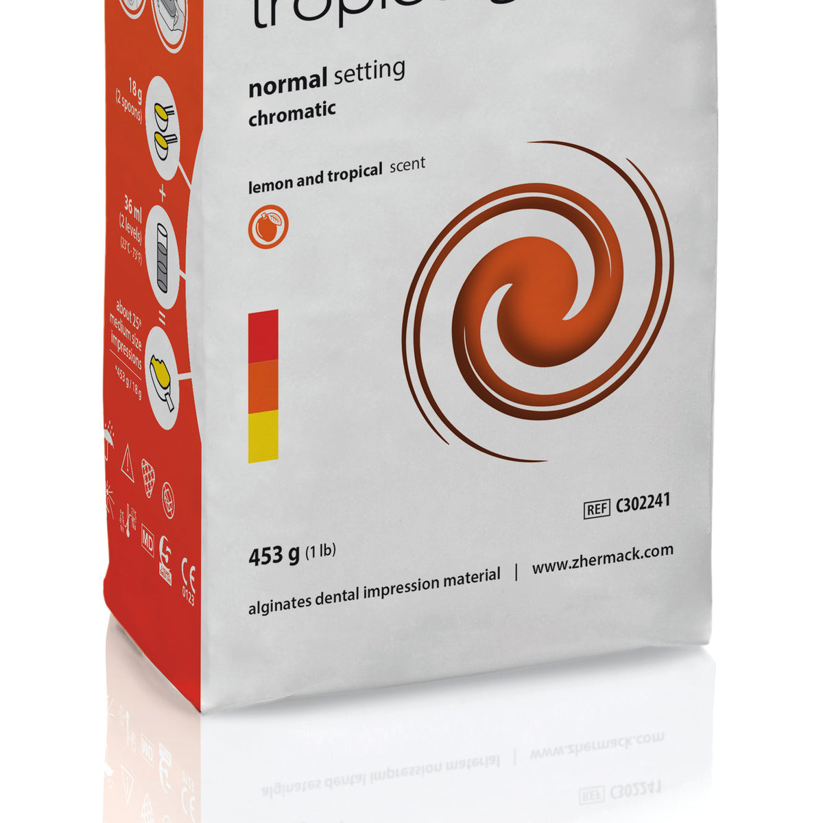 ZHERMACK TROPICALGIN Dental ALGINATE 453g – MedSTA